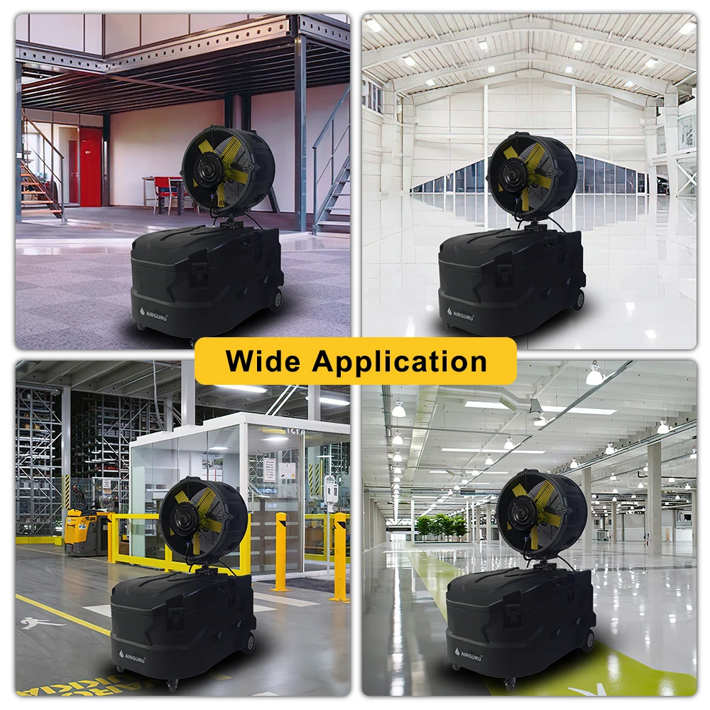 W Poultry Farming Equipment Air Cooler Spray Cooling Misting Cool ...