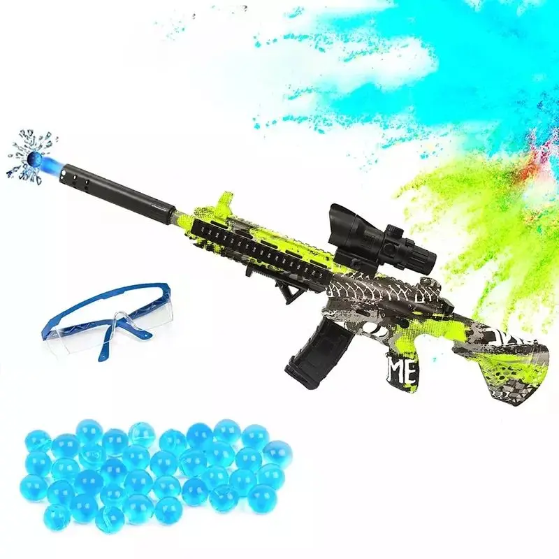 M416 Toy Electric Gun Electric Gel Bullet Water Drop Toy Gun 5000pcs ...