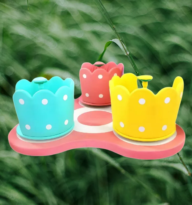 Hot Colored Teacup Rotate Spin for Kids Indoor Equipment Soft Play ...