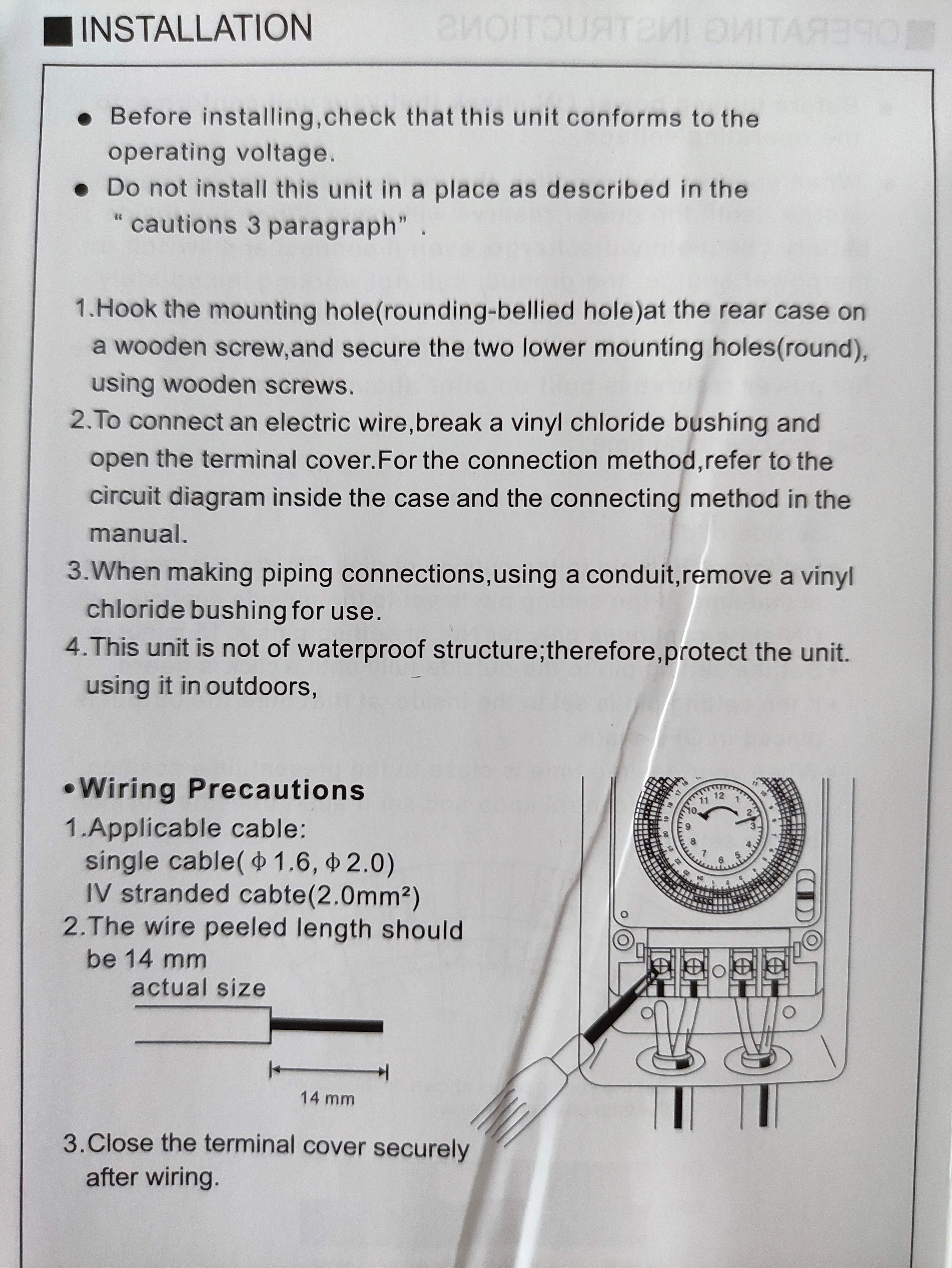 Ac220v 24hours Mechanical Rotary Timer Switch Tb35 With Metal Box Time ...