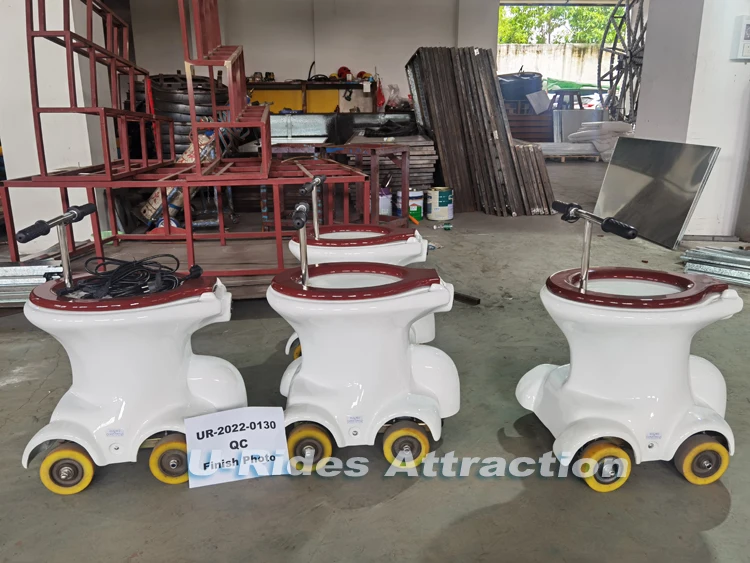 Ride on Toy Amusement Toilet Racer Rides for Park Event Fun