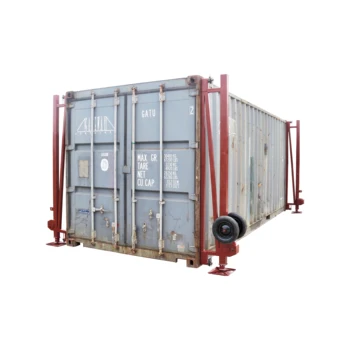 Ss Iso Container Lifting Jack Stand 5 To 40 Ton Load 1.8m Height ...
