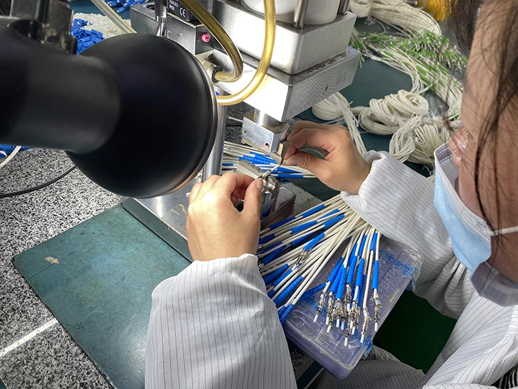 G657A2 Fiber Optic Patch Cord - 3.5m, 4m Clear Garter SC/APC