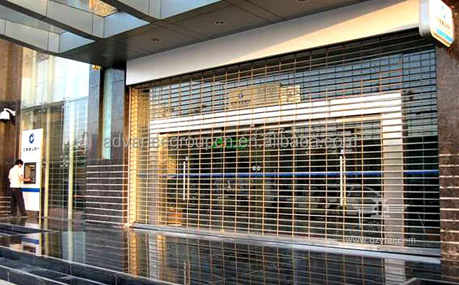 Hot Sale Stainless Steel Security Grilles Roller Shutter Door Design ...