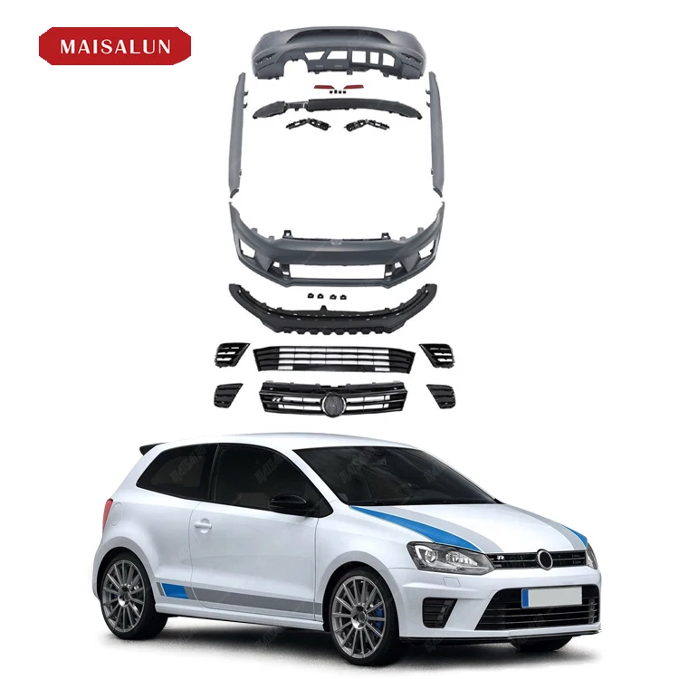 Alibaba.com: WRCstyle Body Kit for Volkswagen Polo, Includes Front ...