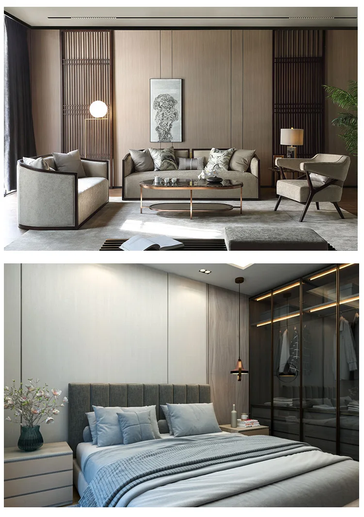 Customized Bamboo Fiber Plate Integrated Wall Panel 200*9mm Circular ...