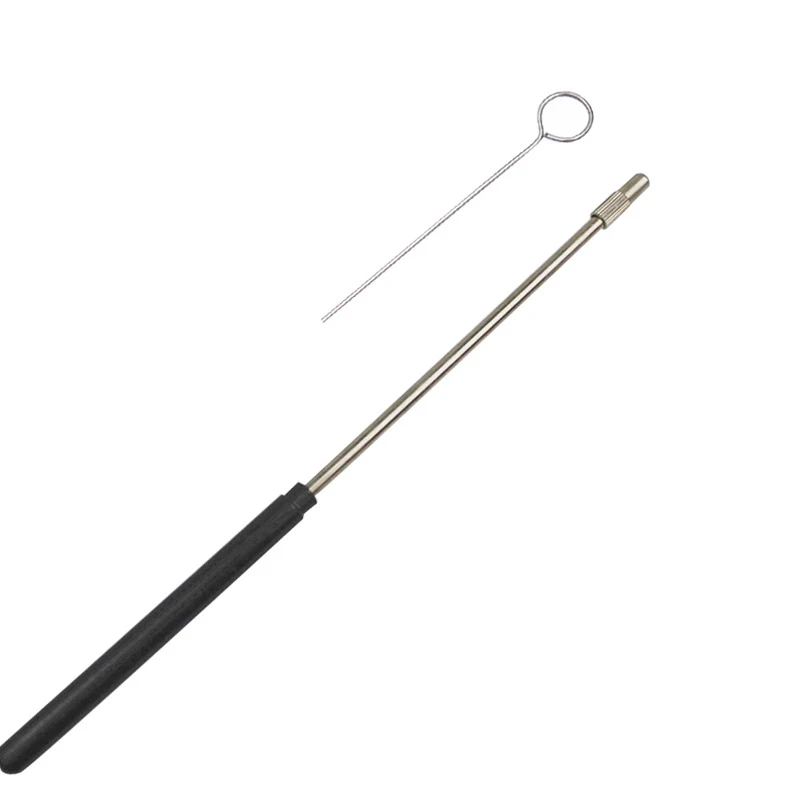 Laboratory Use Metal 22cm Autoclavable Sampling Rod Inoculation Loop ...