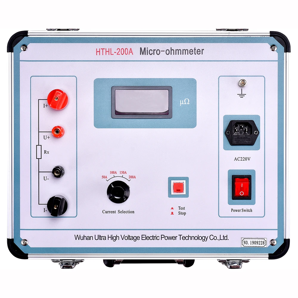 Uhv-h200a Contact Resistance Measurement Kit Conductive Loop Resistance ...