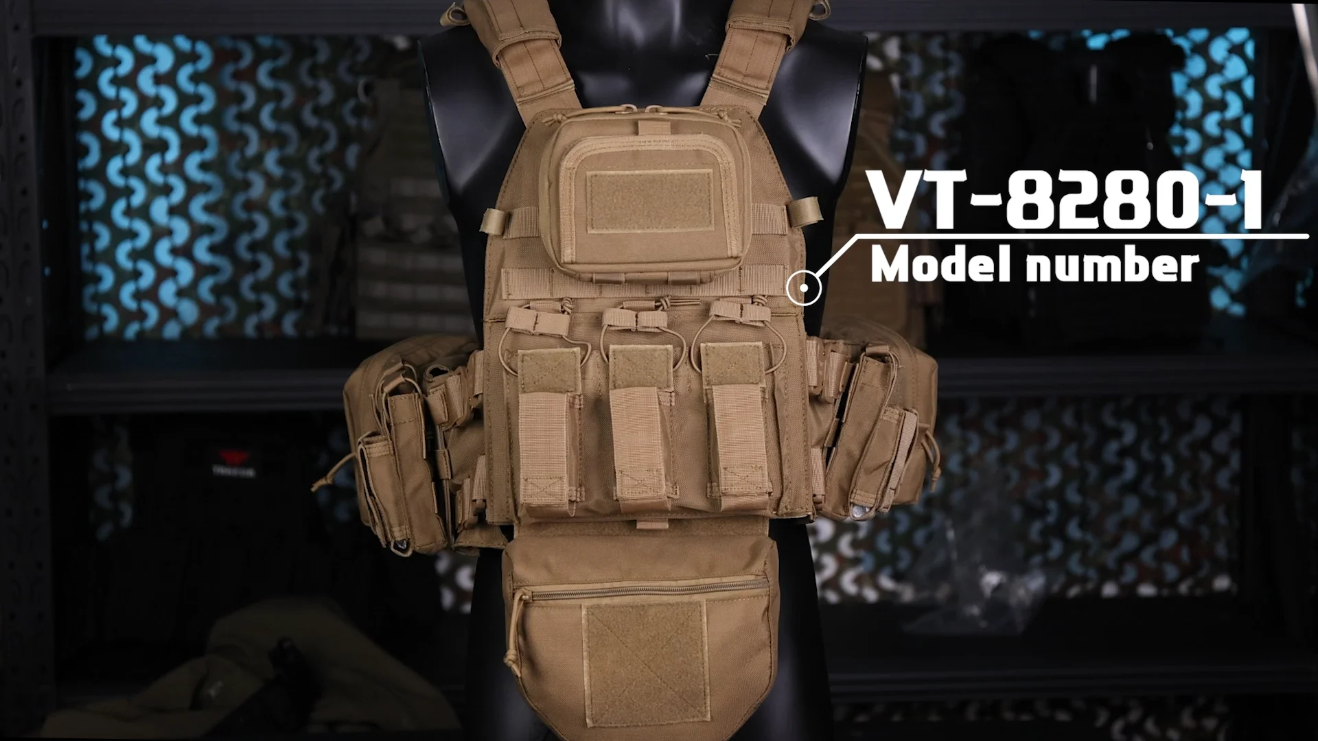 Yakeda Modular Special Operations Laser Cut Tactical Vest Tactico ...