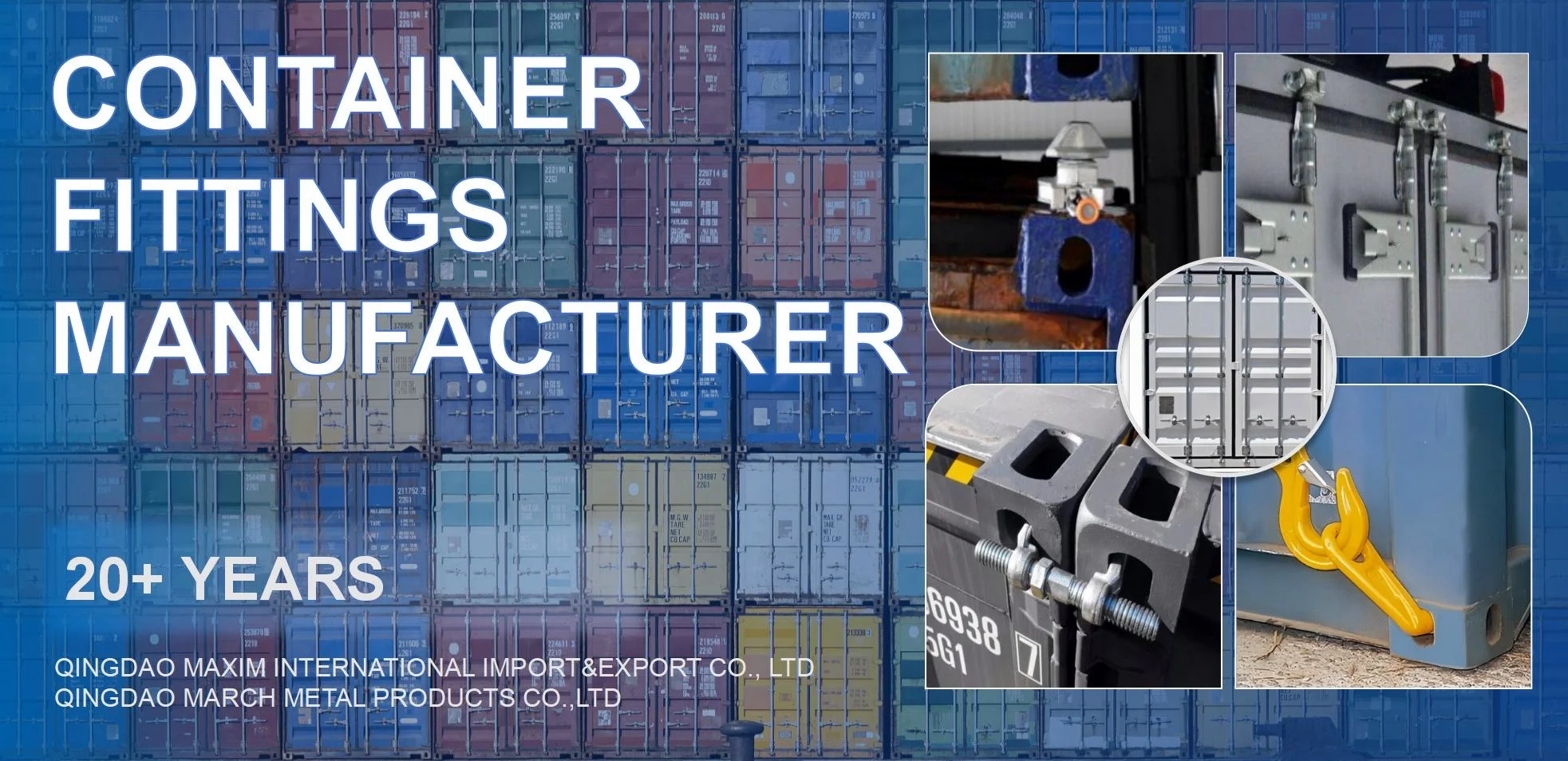 Marine Container Lashing Equipment - 45 Degree Dovetail Twist Lock