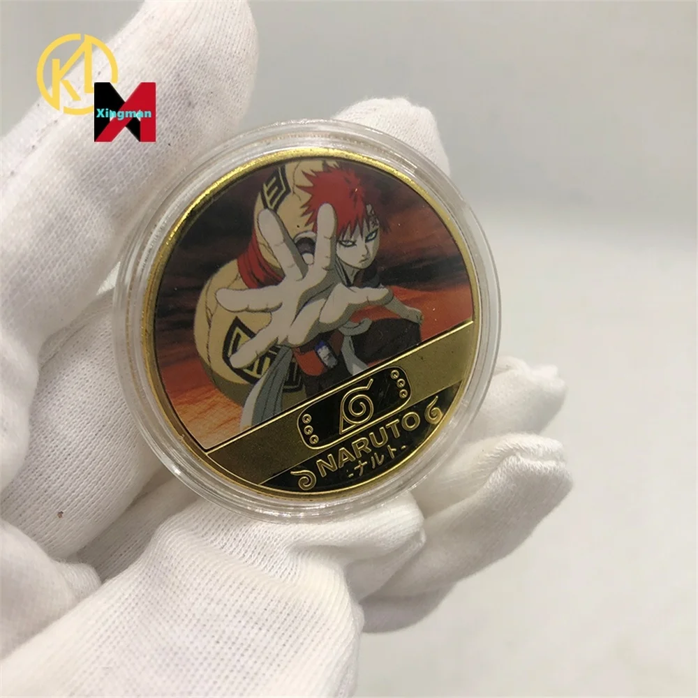 10 Types Anime Demoned Slayer Kimetsu No Yaiba Gold Plated Coin ...