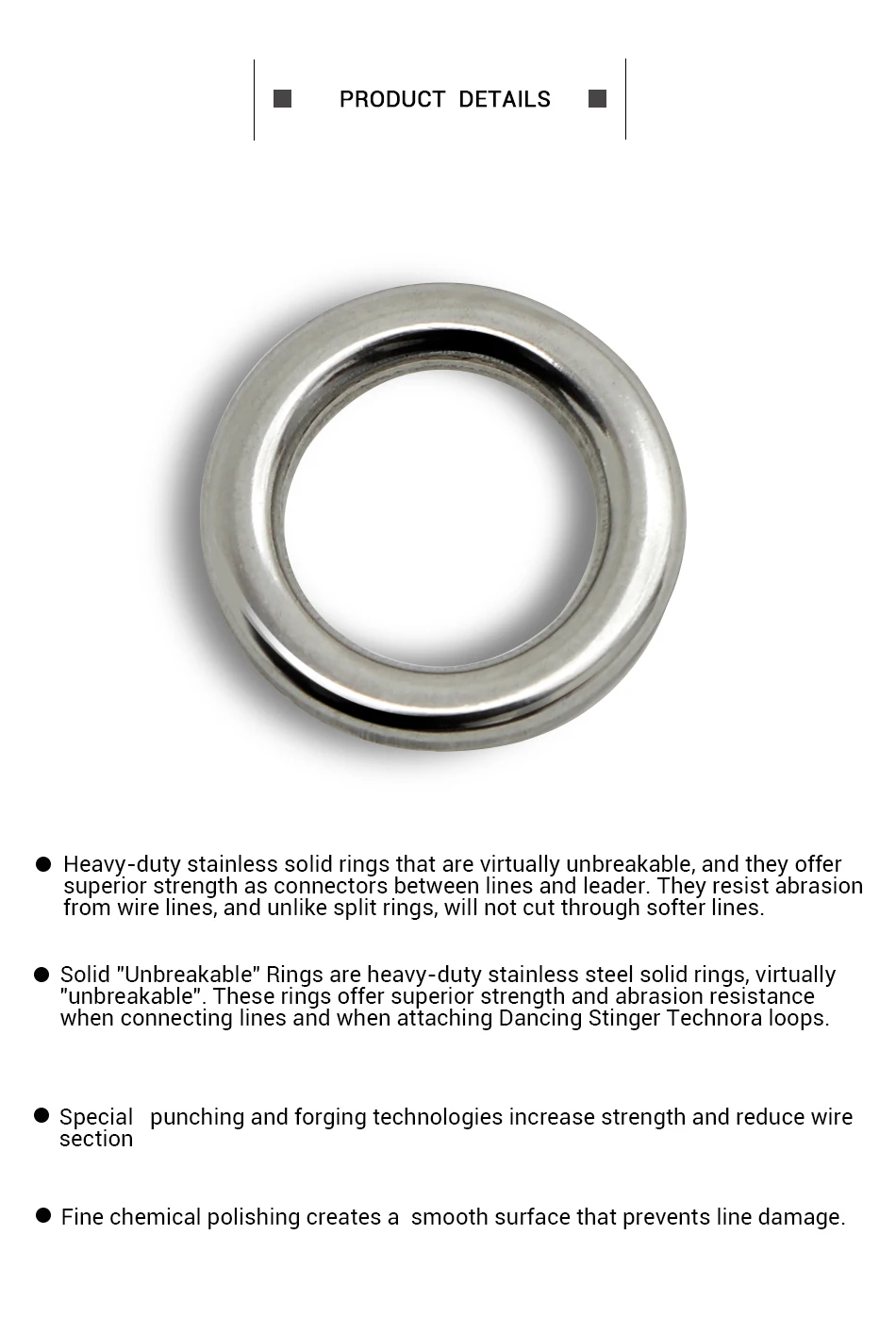 Jk Tsr Series High Quality Stainless Steel Connectors Solid Ring ...