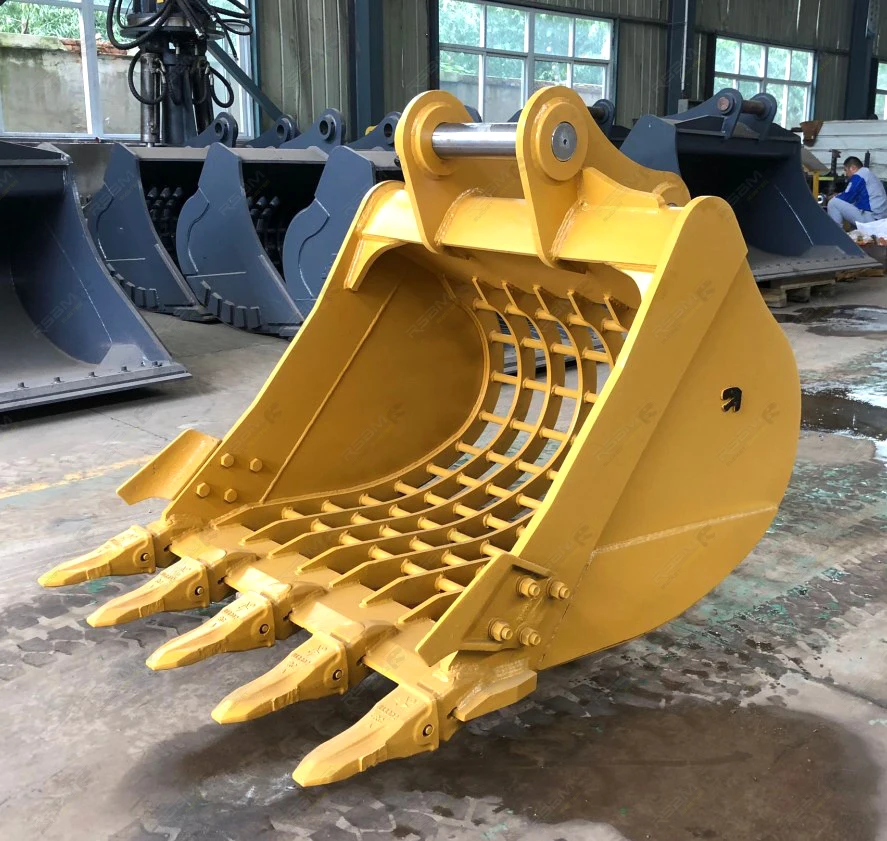 Customized Color HDR Heavy Duty Skeleton Rock Shaker Bucket