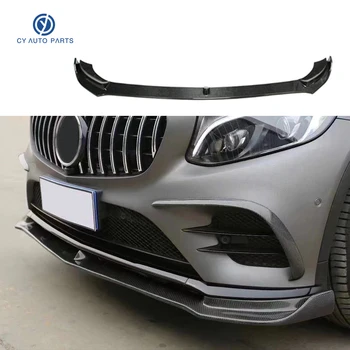For Mercedes Benz Glc Class Carbon Fiber Fd Style Front Bumper Splitter Lip Diffuser Guard ...