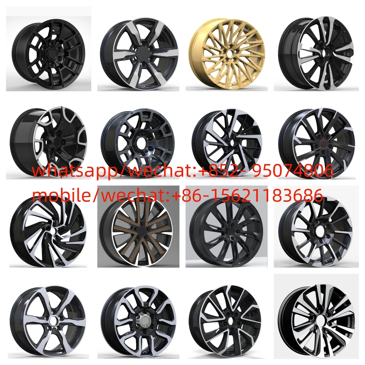 For 5 Series Rims Passenger Car Wheels & Tires For Customized Assembled ...