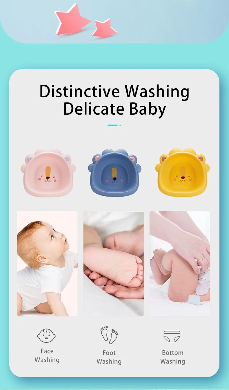Multifunctional Stackable Portable Children Wash Basin Eco-friendly ...