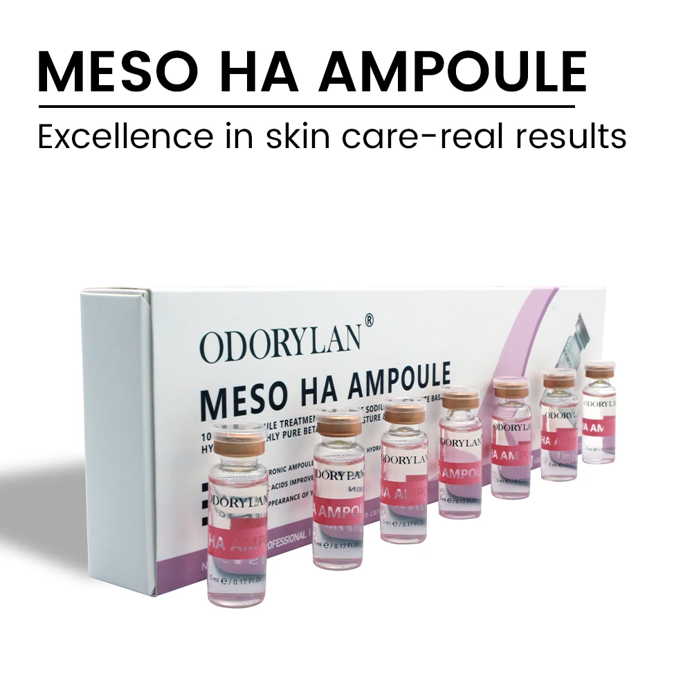 Korea 5ml*10 Vials Micro Molecular Cross-linked Hyaluronic Acid Ampoule ...