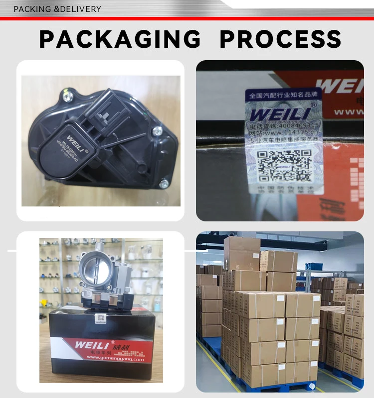 Weili电子节气门体总成，用于东南dx3 Dx7 V5 V6 D50 X55 Baic Senova 1.5t 28386357 ...
