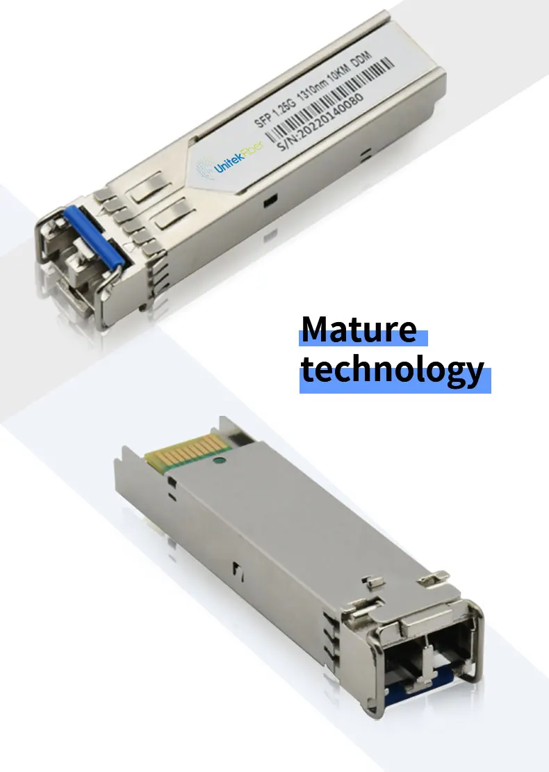 Fibre Optic Module Transceiver Compatible Lc Single Fiber 1550nm-1310nm ...