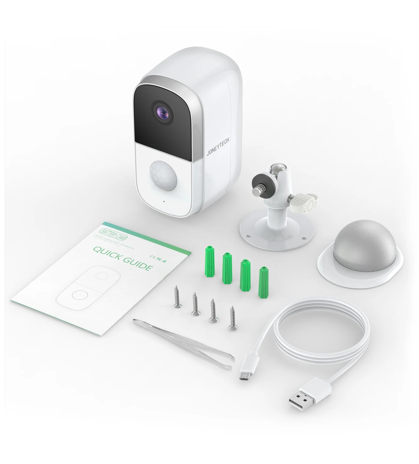 CCTV Camera Battery Operated Outdoor Home Security IP Camera