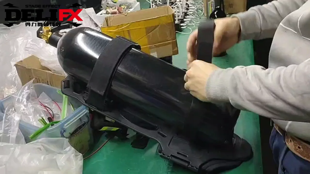 Delifx Stage Equipment Cryo Co2 Tank Knapsack New-style Co2 Bottle ...