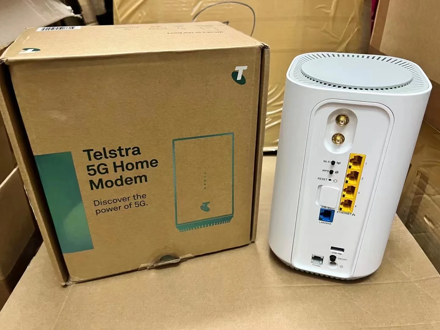 Telstra 5g Home Modem Aw1000 Arcadyan X55 Wifi 6 Ax3600 Gigabit Ethernet Port 5g Cpe Easy Mesh ...