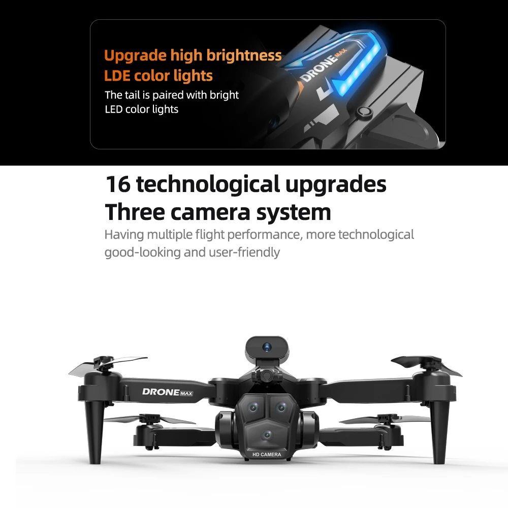 Custom Drone 4k Mi Obstacle Avoidance Emergency Stop Uav Mapping Drone ...