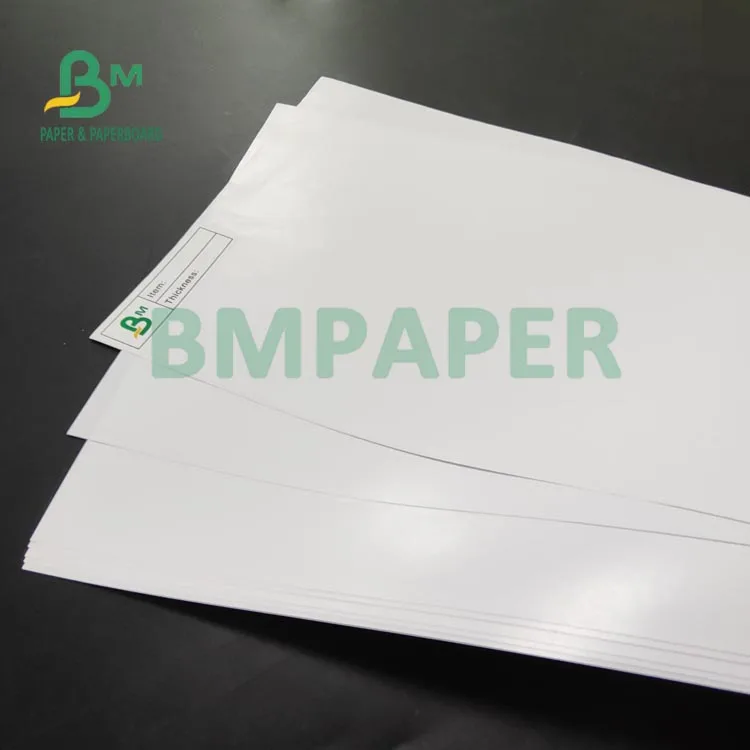 80gsm 90gsm White Text Gloss Paper For Booklets 24'' X 36'' High ...