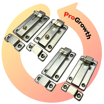 Stainless Steel Self-locking Bolt Room Door Button Anti-theft Lock ...