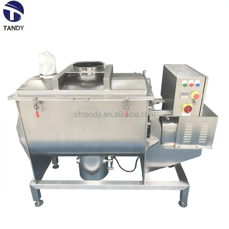 Horizontal 200L Capacity Essence Powder Homogenization Twin Screw Mixer ...