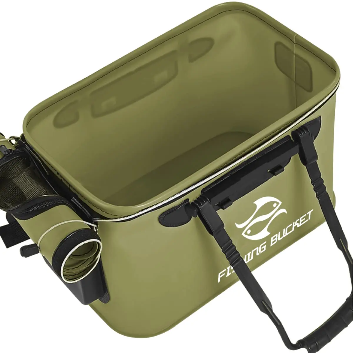 Collapsible Foldable Fish Bucket - Live Fish Container