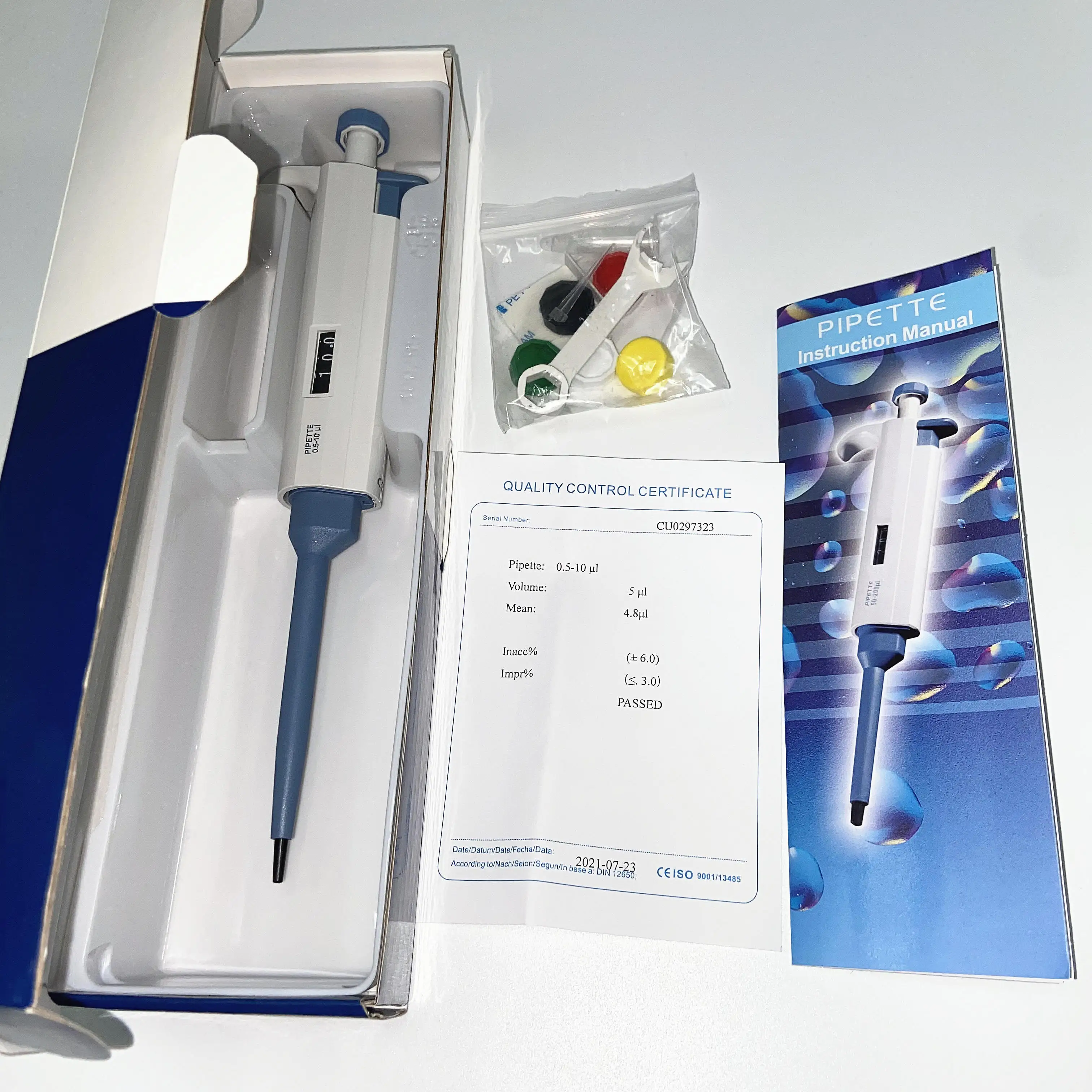 1000ul Laboratory Use Adjustable Fully Autoclavable And Half ...