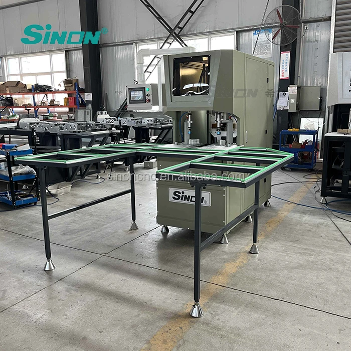 High Efficiency UPVC Window Machines - Clean & Productive