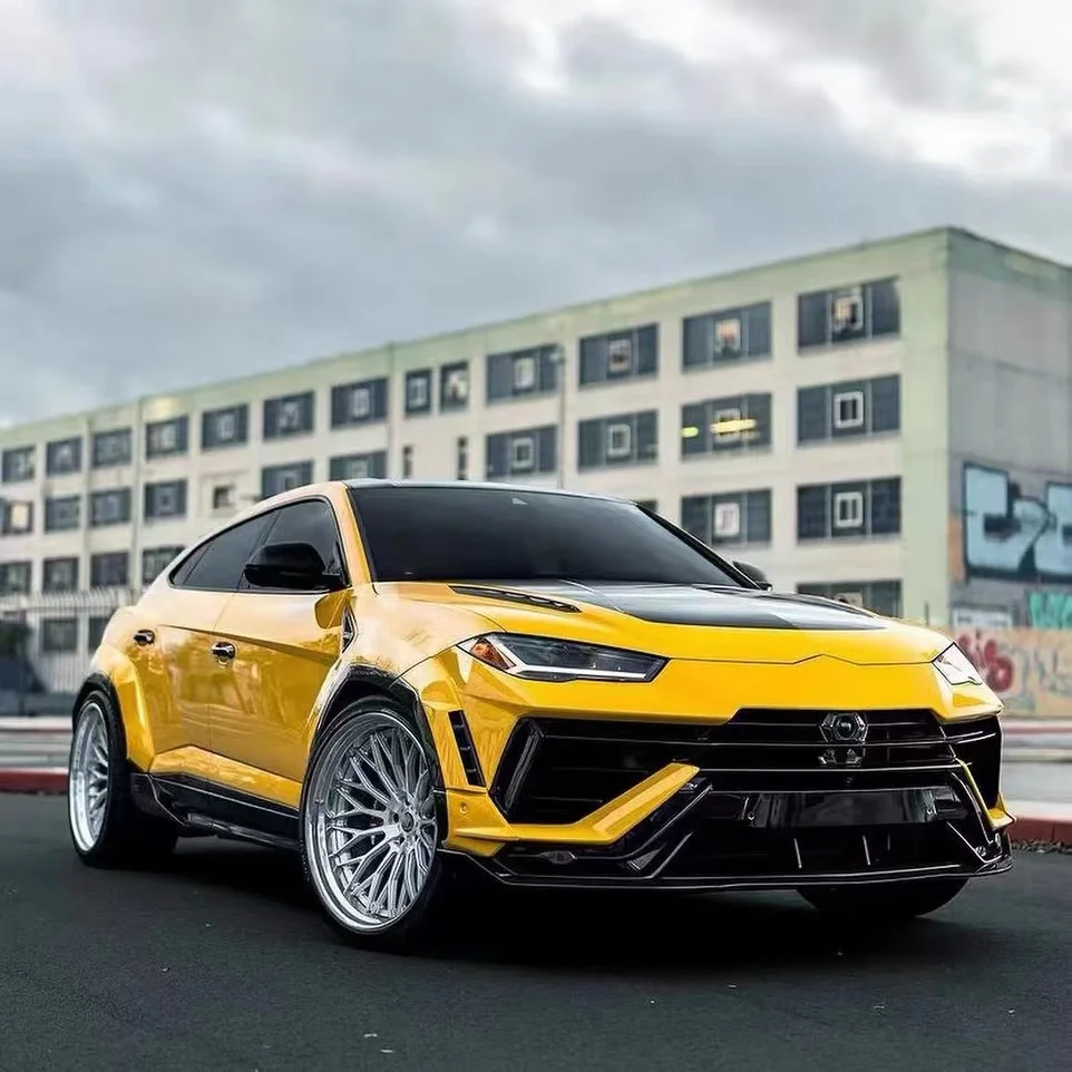 For Lamborghini Urus Wide Body Kit Upgrade1016 Style Black Carbon Car ...