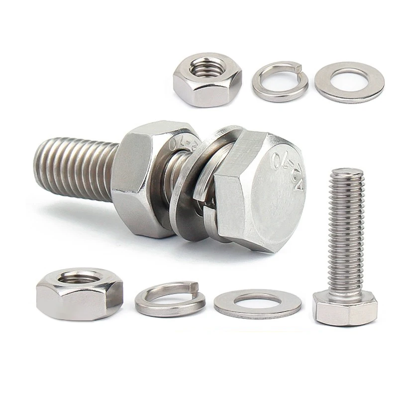 AISI ANSI M3 M4 M5 M6 M8 M10 M12 Stainless Steel Din934 Hex Nut M16 ...
