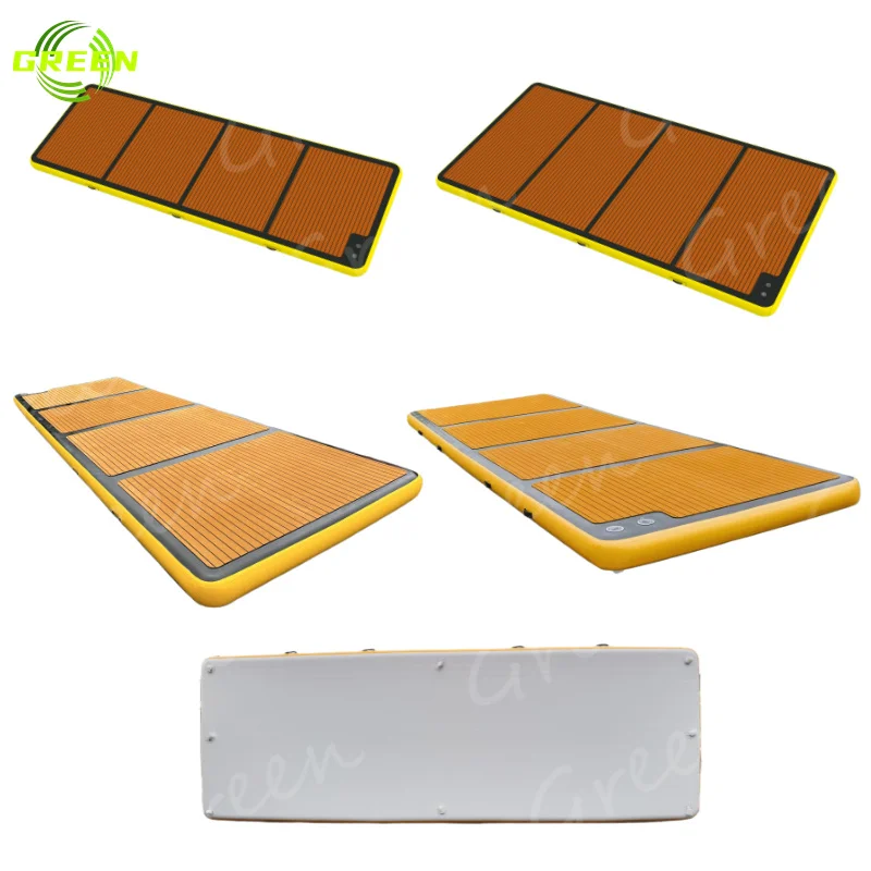 Marine Modular Floating Bridge Pontoon Dock Inflatable Tent