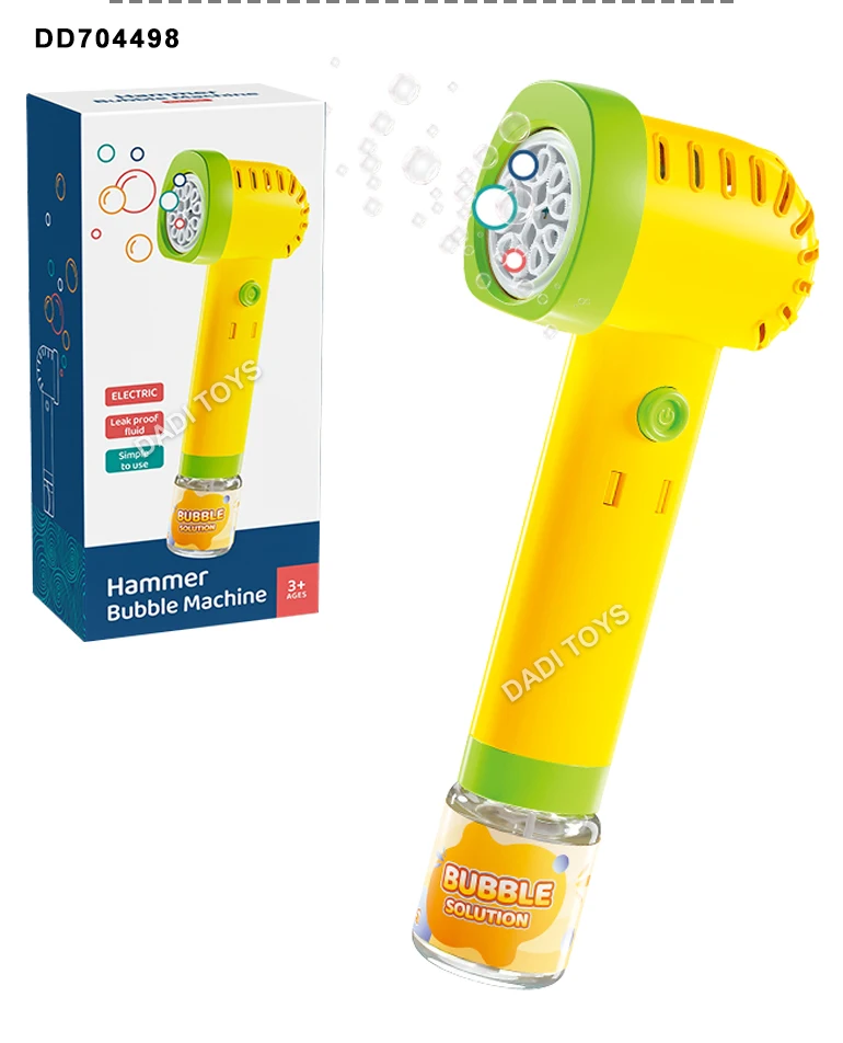 30 Hole & 10 Hole Summer Bubble Hammer - Automatic Blower