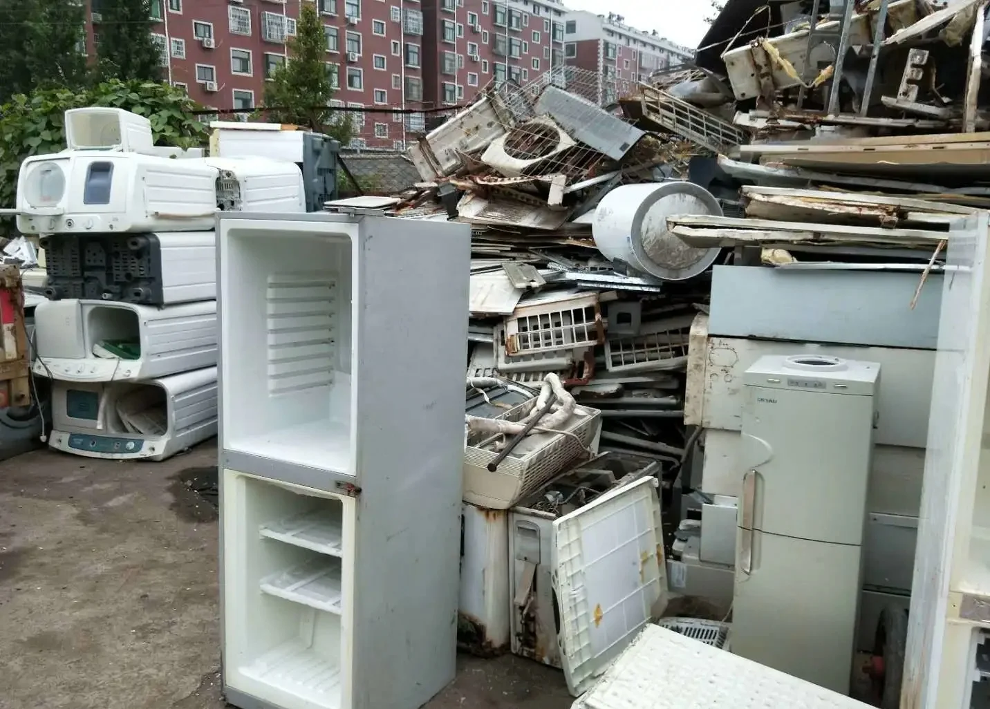 Industrial Waste Old Refrigerator Recycled Plant - Buy Waste ...