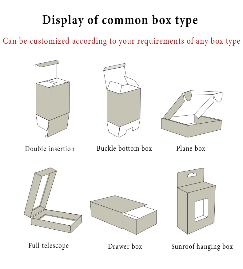Customizable Textured White Paper Box Packaging for Gifts