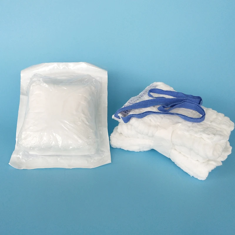 Different Sizes Wound Dressing Medical Cotton Gauze Swab Sterile Lap ...