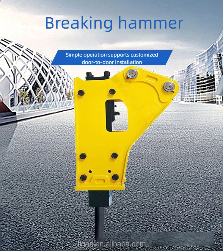 Tigarl Hydraulic Cutler Big Stone Excavator Petrol Rock Yantai Jack ...