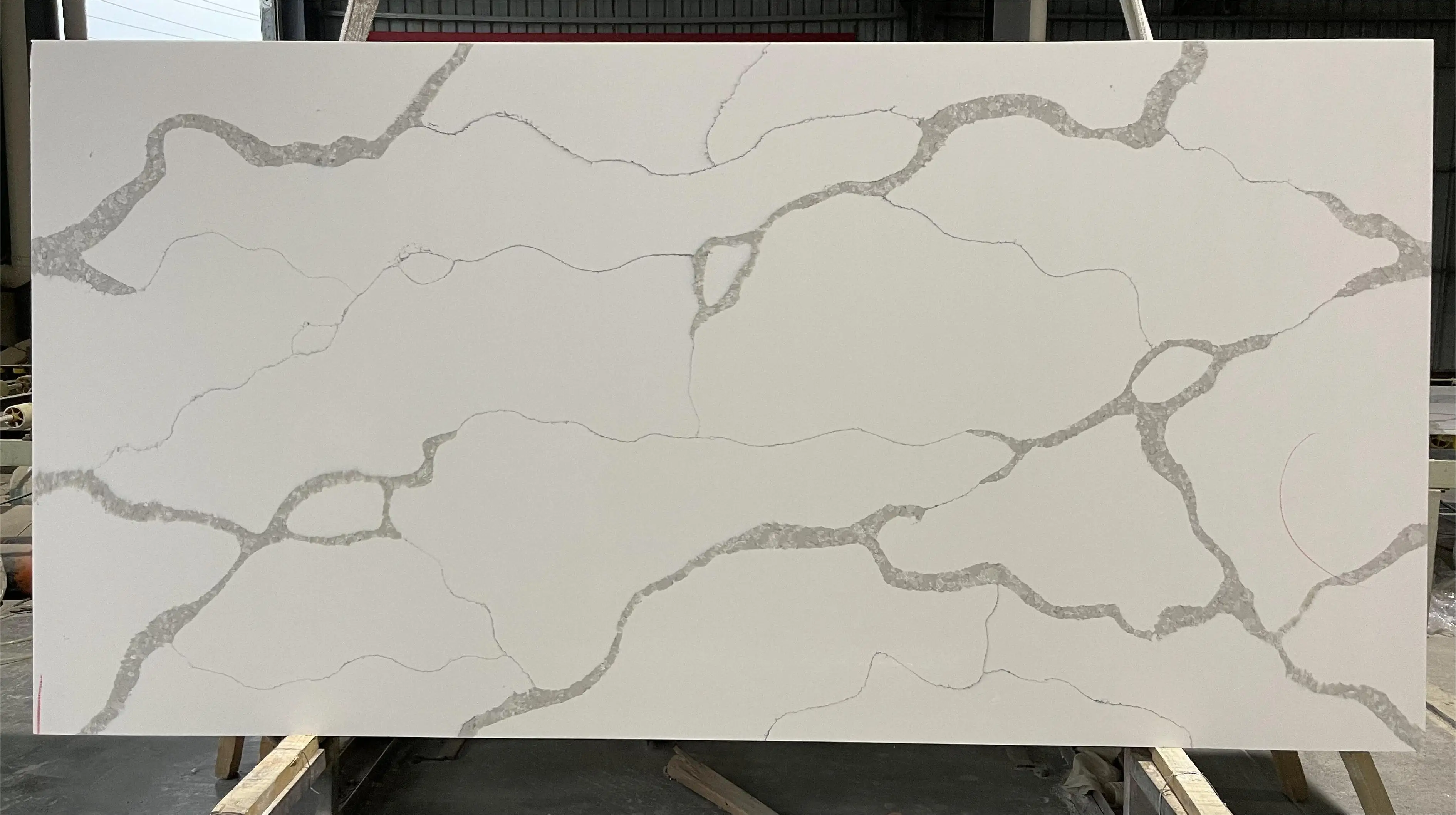 Calacatta Quartz Stone Countertop Engineered Calacatta White Quartz ...