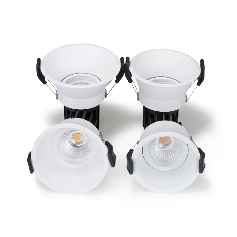 Aluminum Indoor Hotel Home Office Building Cob Led Spotlight Recessed ...