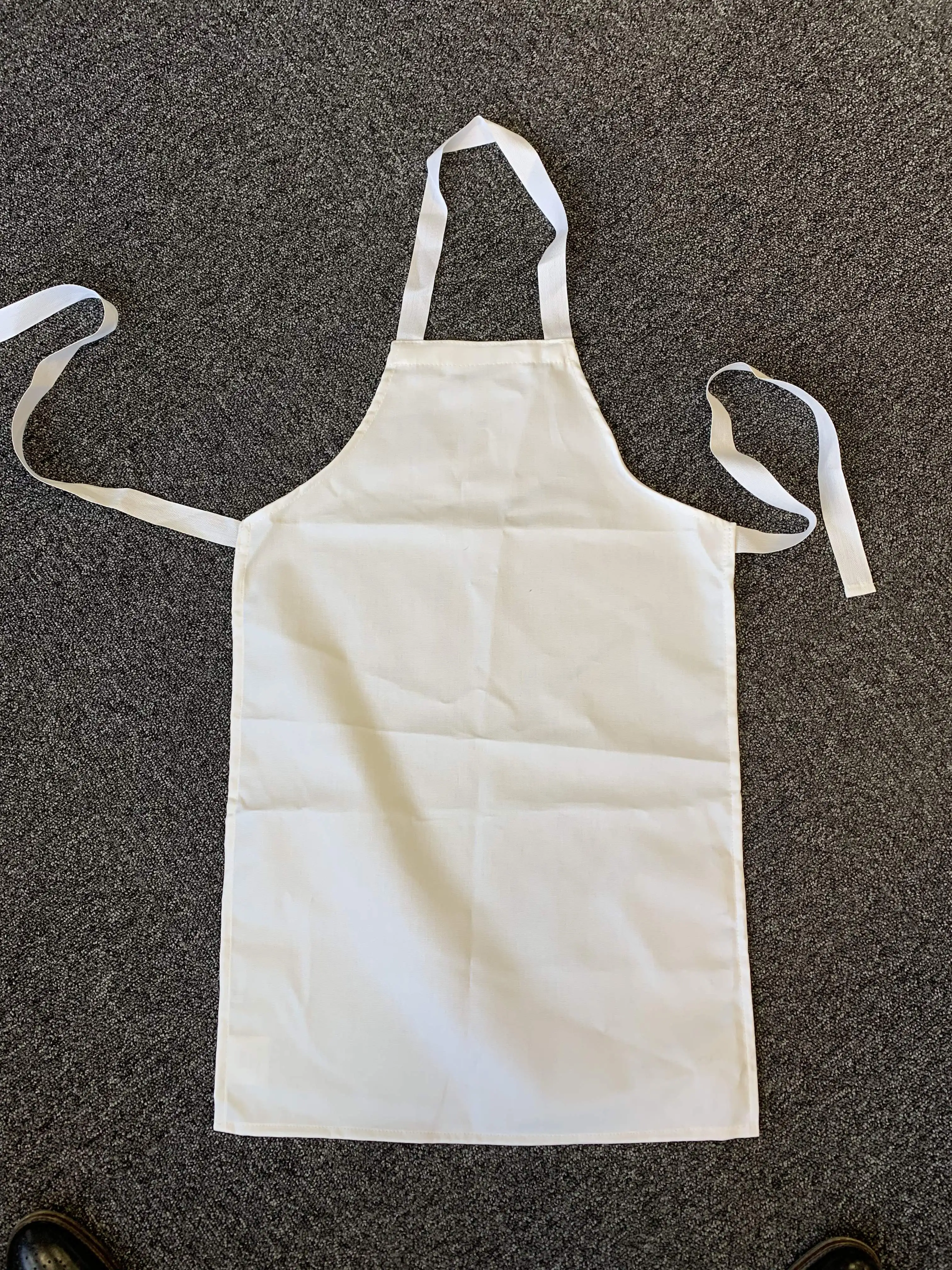 Kitchen Apron Plain White Blank Sublimation Adult Kids Apron Blank 100 ...