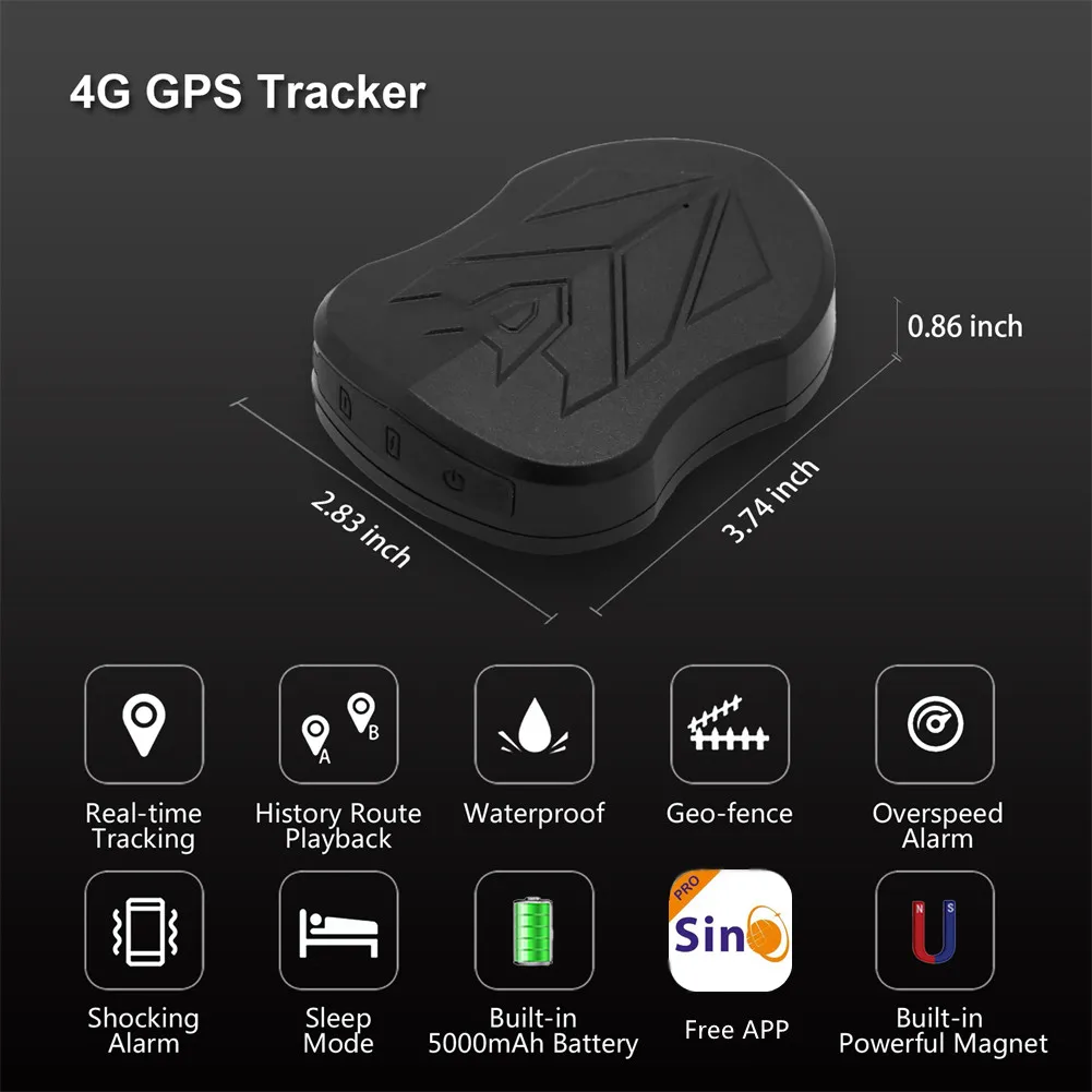 SinoTrack ST-905L 4g Tracker Ip65 5000 Mah Gps Tracker With 5000 Mah ...