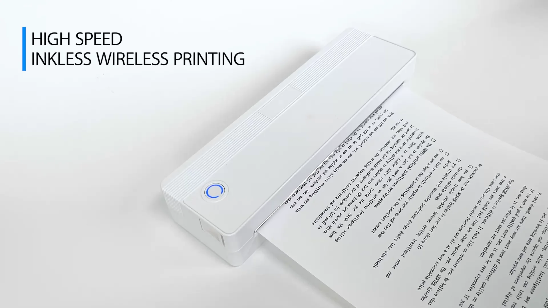 Newyes New Arrival Ld0802 Inkless Portable Mini Wireless Thermal A4 ...