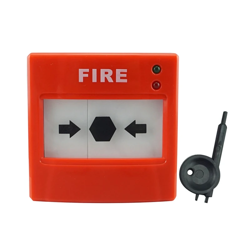 Fire Alarm Key Reset Abs Fireproof Emergency Panic Button - Buy Panic Button,Key Reset Panic ...