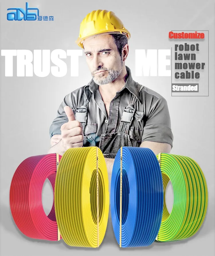 Automower HDPE/LLDPE Boundary Wire Lawn Mower Parts Perimeter Braiding ...