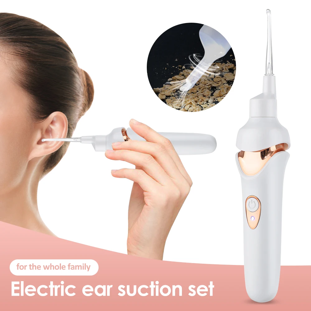 Children Baby Ear Wax Suction Remover Cleaner Electric Ear Wax Removal ...