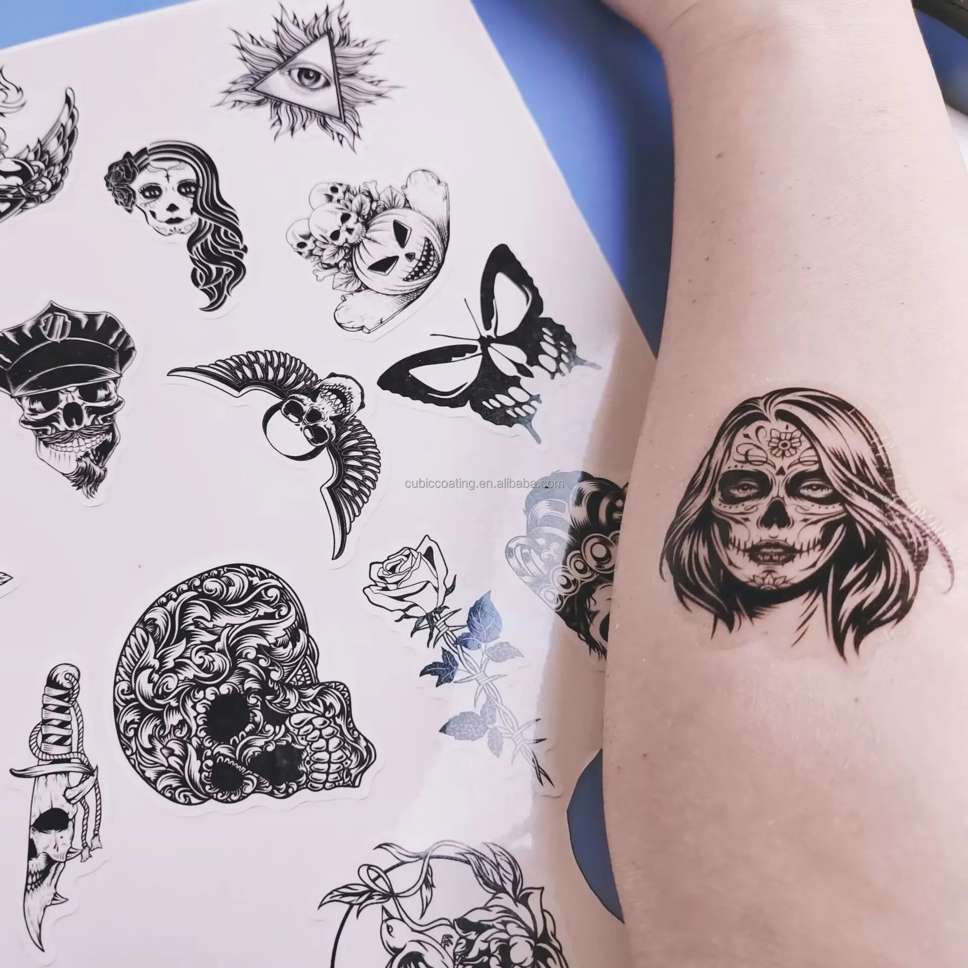 Printable Temporary Tattoo Paper - A4 Size, Inkjet/laser